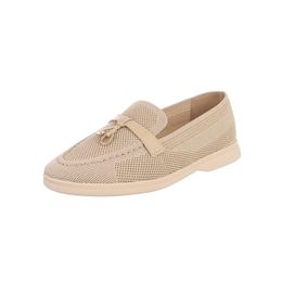 Ital-Design Halbschuh in Beige | Gr.: 38