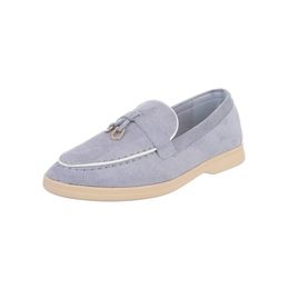 Ital-Design Halbschuh in Hellblau | Gr.: 37
