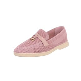 Ital-Design Halbschuh in Altrosa | Gr.: 41