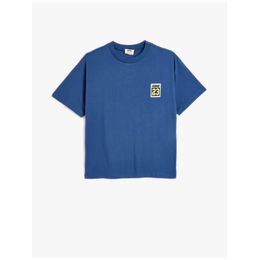 KOTON T-shirt in Blau | Gr.: 7-8 Jahre