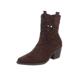 Ital-Design High Heel in Dunkelbraun | Gr.: 41