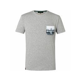 Wiesnk&ouml;nig Wiesnk&ouml;nig T-Shirt Bavaria K20 in Hellgrau | Gr.: XL