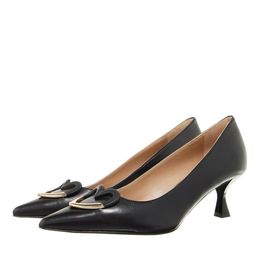 Love Moschino Pumps & High Heels - Heart Plaque Scarpa Donna - Gr. 38 (EU) - in Schwarz - f&uuml;r Damen