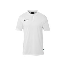 Kempa POLO SHIRT Poly in wei&szlig; | Gr.: 152