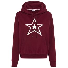 Kangaroos Kapuzensweatshirt in bordeaux | Gr.: 40-42