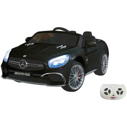 Elektro-Kinderauto Jamara "Mercedes SL65", schwarz, Elektro-Kinderfahrzeuge, KinderB:71,6cm H:50cm T:120cm, Kunststoff, B:71,6cm H:50cm T:120cm