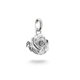 Charm-Einh&auml;nger Thomas Sabo "Charm Rose - Connect", silber (silberfarben), Charms, Damen, Silber 925 (recycelt)