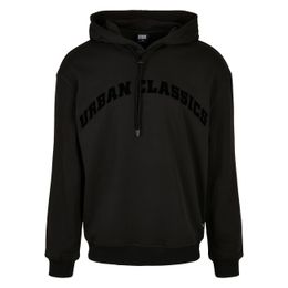 Kapuzensweatshirt Urban Classics "Urban Classics Herren Gate Hoody", Herren, Gr. S, schwarz, 65% Baumwolle, 35% Polyester, unifarben, Sweatshirts