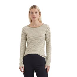 Marc O'Polo Langarmshirt MARC O'POLO "aus Organic Cotton", Damen, Gr. XXS, mb72, Obermaterial: 100% Baumwolle, gestreift, Basic, skinny fit, Rundhals, normaler Saum, Shirts Langarmshirt