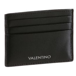Valentino Handbags Kartenetui VALENTINO BAGS "MARNIER", Damen, schwarz, Leder, Kleinlederwaren, Geldbeutel Portemonnaie Herrenb&ouml;rse Leder