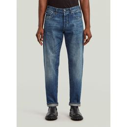 G-Star Raw 5-Pocket-Jeans G-STAR "Morry FWD Regular Tapered Selvedge Jeans", Damen, Gr. 32, L&auml;nge 36, faded pacific, Obermaterial: 100% Baumwolle, Jeans 5-Pocket-Jeans