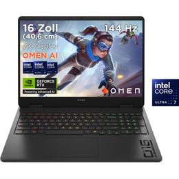 HP Gaming-Notebook "OMEN 16-am Intel", shadow schwarz, 24 GB RAM 2.000 GB SSD, Ultra 7, Windows 11 Home, Notebooks, Topseller
