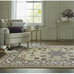 Teppich FLAIR RUGS "Sherborne", beige, B:150cm H:8mm L:80cm, Polypropylen, Teppiche, Teppich, Orientteppich