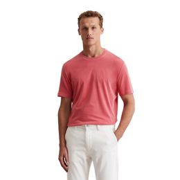 Marc O'Polo T-Shirt MARC O'POLO "aus reiner Bio-Baumwolle", Damen, Gr. 3XL, pink (m633), Obermaterial: 100% Baumwolle, unifarben, Basic, skinny fit, Rundhals, normaler Saum, Shirts T-Shirt