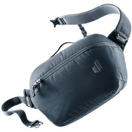 Schultertasche Deuter "STROOF 8 L", Damen, Gr. B/H/T: 41cm x 25cm x 11cm, schwarz, Polyester, Taschen Schultertasche, sportlicher Stil, beidseitig tragbar, aus Polyester