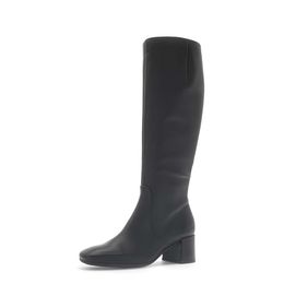 Stiefel Gabor "Eleganter Stiefel Glattleder", Damen, Gr. 35, schwarz, Schuhe Stiefel
