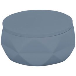 Aufbewahrungsdose Kleine Wolke "Crackle Jar", blau (mare), Polyresin (Kunststein), Aufbewahrungsboxen