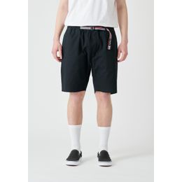 Shorts Cleptomanicx "Transit Team Shorts", Herren, Gr. M, EURO-Gr&ouml;&szlig;en, schwarz, 100% Baumwolle, unifarben, kurz, Hosen Shorts, aus Bio-Baumwolle
