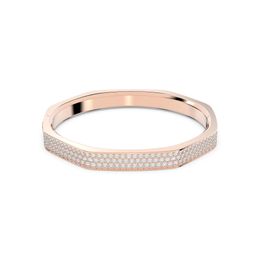 Armreif Swarovski "Dextera" Gr. M, rosa (ros&eacute;goldfarben, kristallwei&szlig;, kristallwei&szlig;), Armb&auml;nder, Damen, M, Metall, Armreif, mit Swarovski Kristall