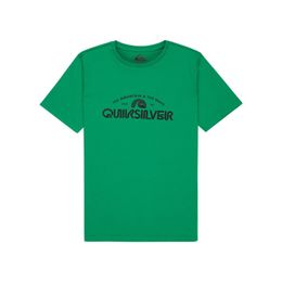 T-Shirt Quiksilver "Ev Corpo Classic", Jungen, Gr. 12(148-156cm), leprechaun, Obermaterial: 70% Baumwolle, 30% Baumwolle;, Shirts T-Shirt
