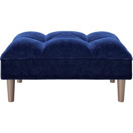 Ottomane Playboy, B:88cm H:43,5cm T:57cmdunkelblau, Sofas, "Scarlett", passend zu Scarlett-Sofa