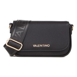 Valentino Handbags Umh&auml;ngetasche VALENTINO BAGS "MIRAMAR", Damen, Gr. B/H/T: 22cm x 13,5cm x 5cm, schwarz (nero), Polyurethan, unifarben, Taschen Umh&auml;ngetasche, Schultertasche Handtasche Damen mit zus&auml;tzlichem Schulterriemen