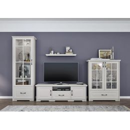 TV-Board OTTO HOME "Evergreen", beige (elfenbein), B:158,7cm H:50,4cm T:54,7cm, Sideboards, TV-Board, mit Soft-Close-Funktion, Breite 158,7 cm