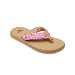 Sandale Roxy "Rg Porto Raffia", Jungen, Gr. 36, raspberry, Obermaterial:Obermaterial: 90% synthetisches Raffia/10% Textilpolyester, Futter: 100% Textilpolyester, Laufsohle: 100% EVA;, Schuhe Sandale