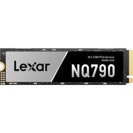 Lexar interne SSD "LNQ790X002T-RNNNG", schwarz, 2000 GB, Schreibgeschwindigkeitmaximal 6000 MB/s Lesegeschwindigkeitmaximal 7000 MB/s, Festplatten