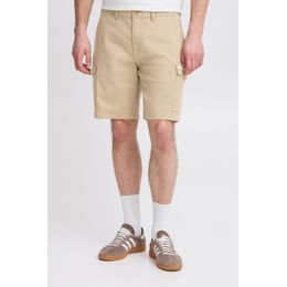 Cargoshorts Blend "BHEdnan", Herren, Gr. L, US-Gr&ouml;&szlig;en, cornstalk, Web, 98% Baumwolle, 2% Elasthan, unifarben, Basic, k&ouml;rpernah normal, Hosen, L&auml;ssige Cargo-Shorts mit Taschen