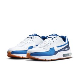 Sneaker Nike Sportswear "AIR MAX LTD 3", Damen, Gr. 43, wei&szlig;, wei&szlig;, coastal blau, star blau, Leder, Textil, Schuhe Sneaker