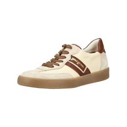 Sneaker Paul Green "Paul Green Sneaker Veloursleder/Textil", Damen, Gr. 43, beige, Textil, Veloursleder, Schuhe Sneaker