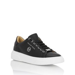 Sneaker Philipp Plein "Hexagon", Herren, Gr. 41, Normalschaft, 02, schwarz, Schuhe Sneaker
