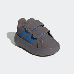 Sneaker adidas Sportswear "ADIDAS DISNEY BALOO GRAND COURT KINDER", M&auml;dchen, Gr. 26, charcoal, bright royal, charcoal, Synthetik, Schuhe Sneaker, f&uuml;r Kinder
