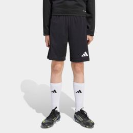 Trainingsshorts adidas Performance "ENT26 TR SHOY", Jungen, Gr. 128, N-Gr, schwarz, wei&szlig;, Obermaterial: 100% Polyester, Hosen