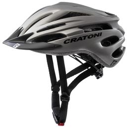 Mountainbikehelm Cratoni "MTB-Fahrradhelm Pacer" Gr. 59, schwarz (anthrazit matt), Helme, 59/62 Kopfumfang: 59cm - 62cm