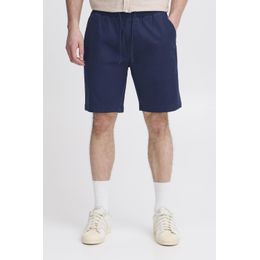 Chinoshorts Blend "BHEdnan", Herren, Gr. L, US-Gr&ouml;&szlig;en, marineblaus, Web, 98% Baumwolle, 2% Elasthan, unifarben, Basic, relaxed fit normal, Hosen Chinoshorts, L&auml;ssige Shorts mit Taschen
