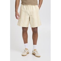 Chinoshorts Blend "BHMiles", Herren, Gr. L, US-Gr&ouml;&szlig;en, antique bronze, Web, 100% Baumwolle, gestreift, Basic, weit normal, Hosen Chinoshorts, Gem&uuml;tliche gestreifte Shorts