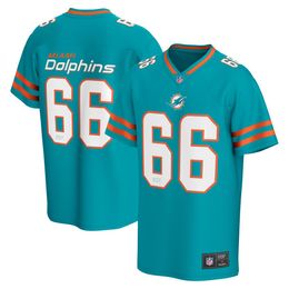 Footballtrikot Fanatics "Fanatics Trikot Miami Dolphins Core Foundation", Herren, Gr. L, blau, 100% Polyester, Trikots
