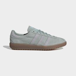 Sneaker adidas originals "ADIDAS BRMD", Damen, Gr. 38,5, wonder sage, crystal sky, gum5, Leder, Schuhe Sneaker