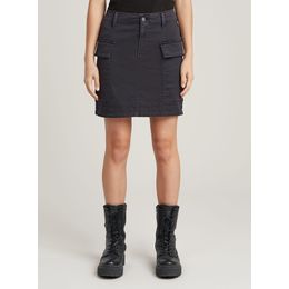 G-Star Raw Maxikleid G-STAR "Cargo Mini Rock", Damen, Gr. 27, Normalgr&ouml;&szlig;en, petrol gd, Obermaterial: 50% Baumwolle, 47% Baumwolle, 3% Elasthan, Kleider Maxikleid