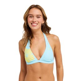 Triangel-Bikini-Top Roxy "Summer Surf", Damen, Gr. M, Cup B, tanager turquoise, Obermaterial: 87% Nylon, 13% Elasthan;, Bikini-Oberteile