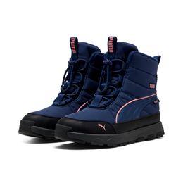 Winterboots Puma "EVOLVE BOOT PURETEX JR", Kinder, Gr. 36, persian blau, pinkscape, Textil, Schuhe Winterboots, Snowboots, Winterstiefel, Winterschuhe, wasserdicht