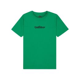 T-Shirt Quiksilver "Fineline", Jungen, Gr. 12(148-156cm), leprechaun, Obermaterial: 70% Baumwolle, 30% Baumwolle;, Shirts T-Shirt