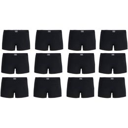 Jack & Jones Trunk JACK & JONES "JACSOLID VANCE TRUNKS 12 PACK", Damen, Gr. M, 12 Stk., schwarz pack:12xschwarz, Jersey, Obermaterial: 95% Baumwolle, 5% Elasthan, unifarben, Unterhosen