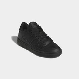 Sneaker adidas Sportswear "RAPID COURT LOW JUNIOR", Damen, Gr. 39, core schwarz, core schwarz, carbon, Synthetik, Schuhe Sneaker, f&uuml;r Kinder & Jugendliche