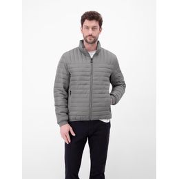 Steppjacke Lerros, Herren, Gr. L, basalt grau, Web, Obermaterial: 100% Polyester, unifarben, normal h&uuml;ftbedeckend, Rundhals, B&uuml;ndchen, Jacken Steppjacke