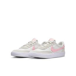 Sneaker Nike Sportswear "KILLSHOT 2 (GS)", Damen, Gr. 38, silber (summit wei&szlig;, med soft pink, platinum tint), Leder, Schuhe Sneaker, F&uuml;r Jugendliche