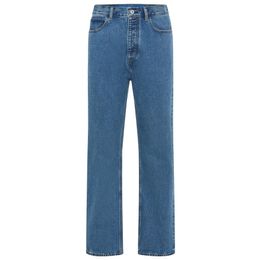 Bootcut-Jeans HUGO BLUE "Nate", Herren, Gr. 33, L&auml;nge 34, bright blau437, Denim/Jeans, Obermaterial: 100% Baumwolle, unifarben, normal lang, Jeans