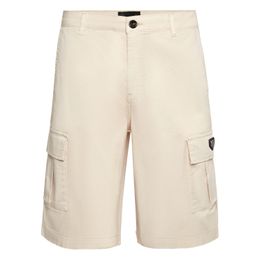 Shorts Philipp Plein "Kurze Hosen", M&auml;dchen, Gr. 4XL, US-Gr&ouml;&szlig;en, beige (06, beige), Obermaterial: 98% Baumwolle, 2% Elasthan. Futter: 100% Baumwolle, Hosen Shorts
